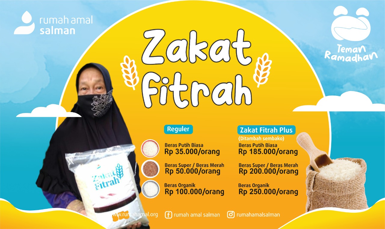ZAKAT FITRAH RAMADHAN 1443H - Rumah Amal Salman