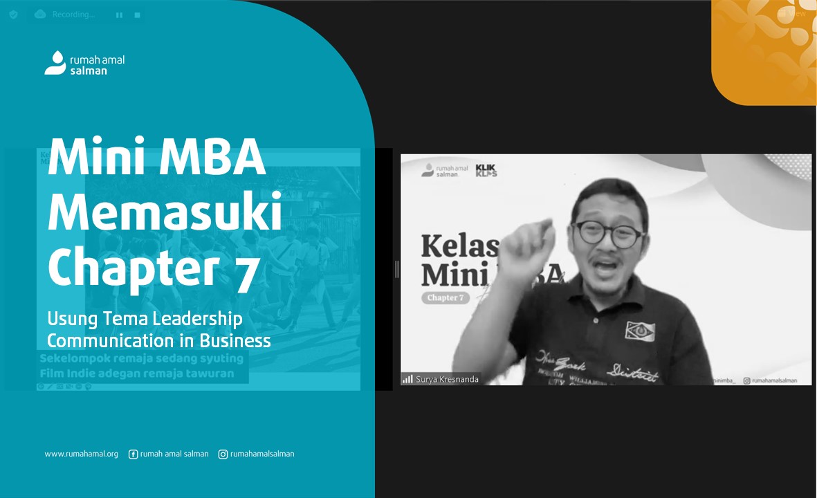 Mini MBA Chapter 7 Usung Tema Leadership Communication in Business ...